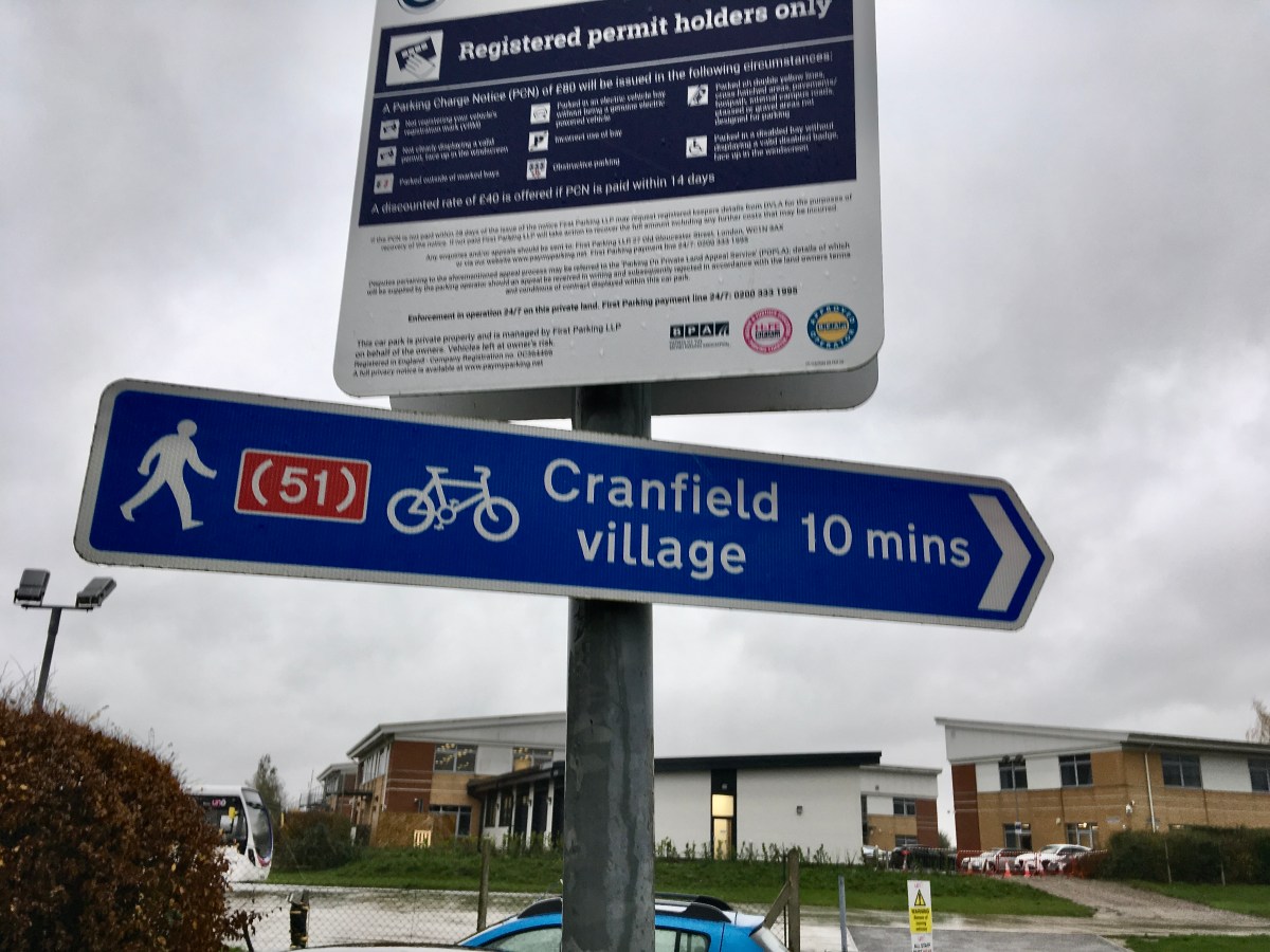 Bike Parking Audit 2022 – Cranfield Cycling